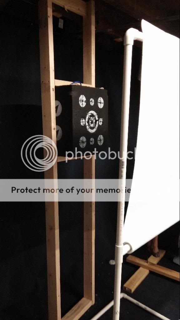 Homemade paper tuning rack. | Archery Talk Forum