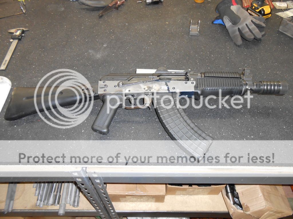 AKMSU47R Krinkov MachineGunBuild Flat From Spare Parts. - AR15.COM