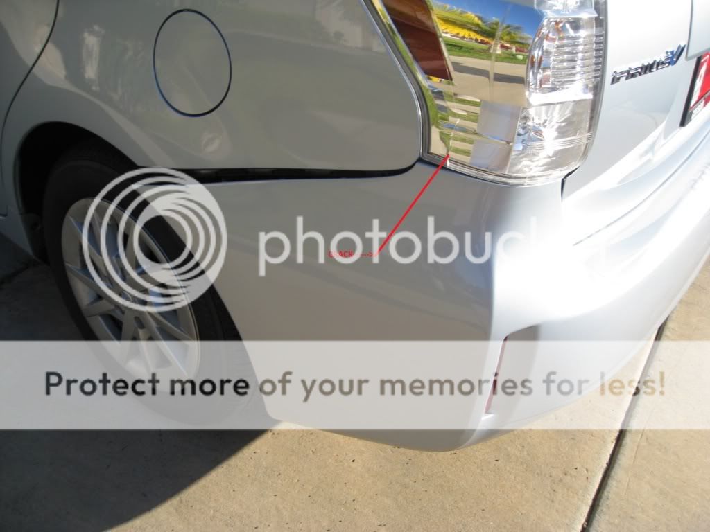 New Prius v rear ended-- | PriusChat