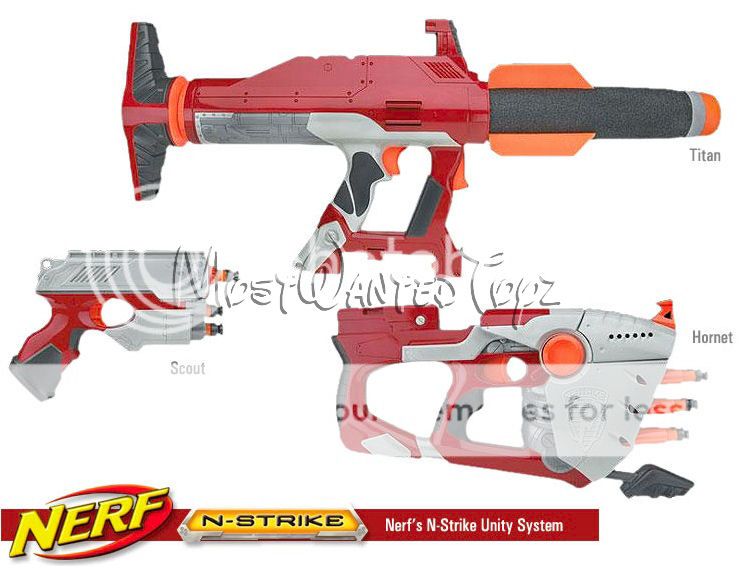 Nerf N-Strike 3-in-1 Unity Power System - Titan AS-V.1, Hornet AS-6 ...